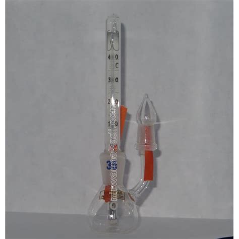 Jual HERKA Piknometer Thermometer 25ml Pycnometer With Thermometer Shopee Indonesia