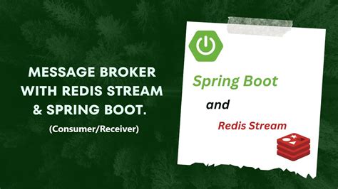 Redis Stream Consumer Tuitorial With Spring Boot YouTube