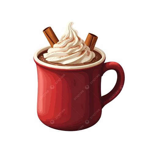 휘핑 크림과 계피 스틱을 얹은 뜨거운 커피 견적 김이 나는 뜨거운 커피 휘핑 크림과 계피 스틱을 얹었습니다 Png 일러스트 및 이미지 에 대한 무료 다운로드 Pngtree