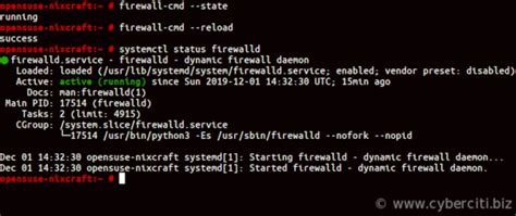 How To Set Up A Firewall Using Firewalld On Opensuse Linux Nixcraft