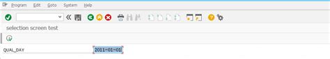 sap选择屏幕开发（三） sap initialization csdn博客