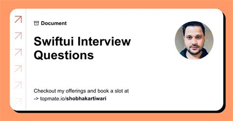 Interview Ios Coding Prepare Future Swift Swiftui Iosinterview Shobhakar Tiwari