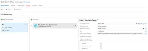 developer s diary continuous integration and deployment of azure web app using vsts vso