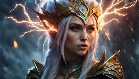 Lightning Elf Mage Hd By Infinityharvest On Deviantart
