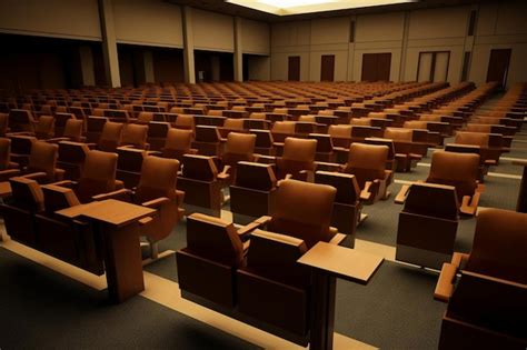 Premium Photo Virtual Reality Lecture Hall Virtual Reality Mockup Ai Image