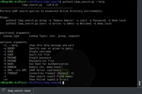 Ldapsearch Tool To Perform Ldap Queries And Enumerate Users Groups