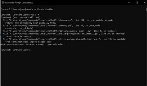 Unable To Use Rasa Command Rasa Open Source 2024 12 09