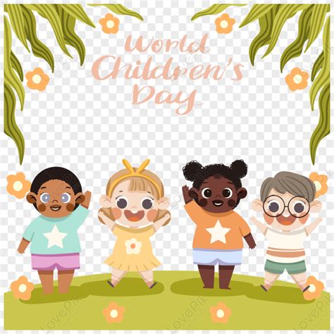 색상 세계 일러스트 어린이 날 요소밀림어린 시절 Png 일러스트 무료 다운로드 Lovepik