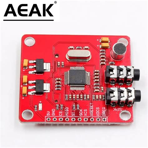 Aeak Vs1053 Vs1053b Módulo Mp3 Para Arduino Uno Breakout Placa Com Slot Para Cartão Sd Ogg