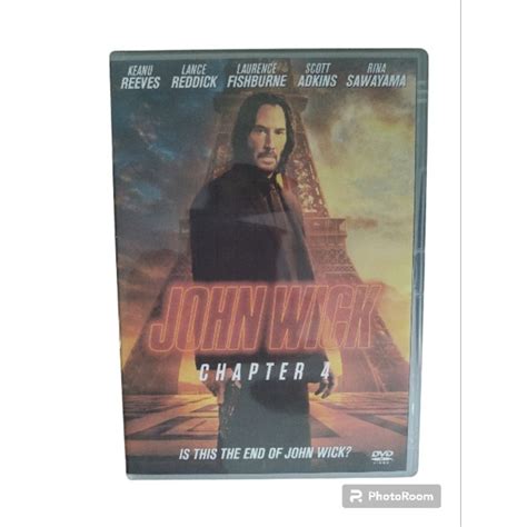Dvd John Wick 4 Baba Yaga Filme 2023 Shopee Brasil
