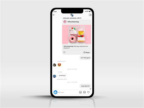 Instagram Direct Message Animation By Akash Jha On Dribbble