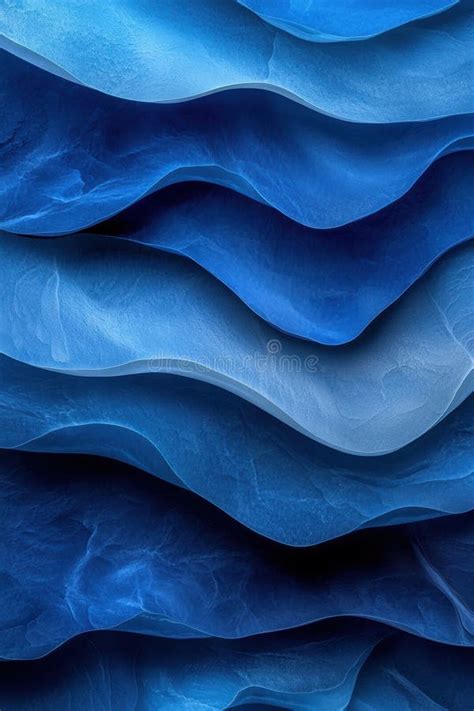 Abstract Blue Wave Pattern Background Stock Illustration Illustration Of Smooth Pattern