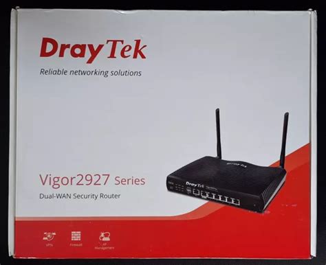 Draytek Vigor 2927 Dual Wan Firewall Vpn Router Eur 17778 Picclick De