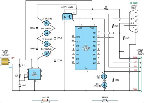 pic microcontroller burner circuit diagram circuit diagram