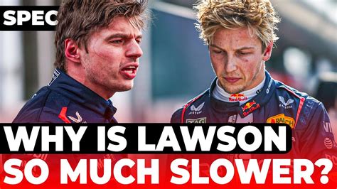 What Makes Lawson Significantly Slower Than Verstappen Gpfans
