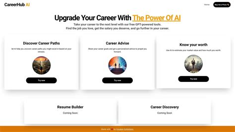 Careerhub Ai Personalized Career Guidance Creatiai