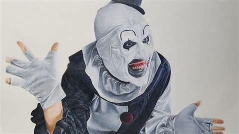 Drawing Art The Clown From Terrifier Youtube