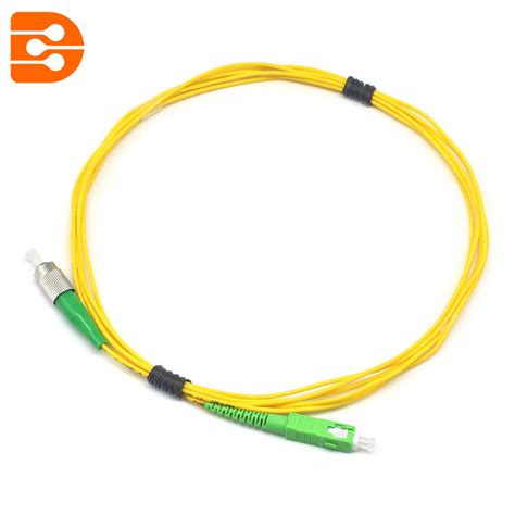 Factory Direct Simplex SM Fiber Patch Cord SC APC To FC APC Reliable Quality