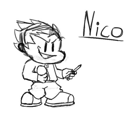 WIP Nico Pico Inspired OC R FridayNightFunkin