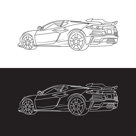 10 페이지 자동차 라인 아트 이미지 Freepik에서 무료 다운로드