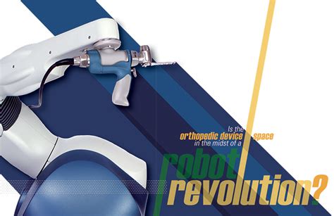 Is The Orthopedic Device Space In The Midst Of A Robot Revolution Medical Design And Outsourcing