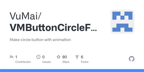 GitHub VuMai VMButtonCircleFun Make Circle Button With Animation