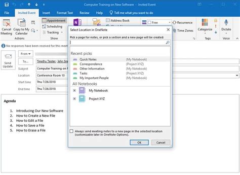 Outlook Notes Artofit