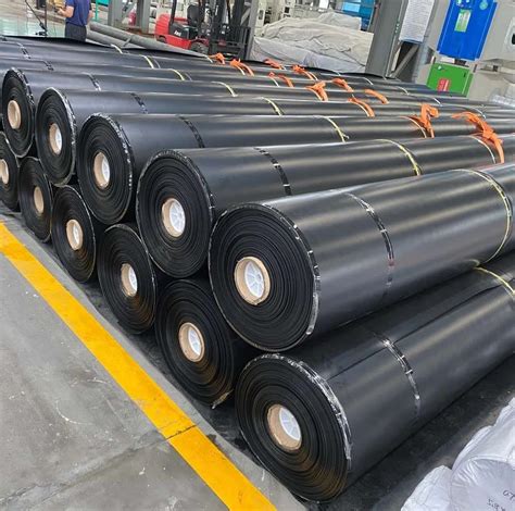 Gm13 Hdpe Liner Geomembrane Dam Liner Produced By 100 Virgin Raw Materials For Pool Dam And