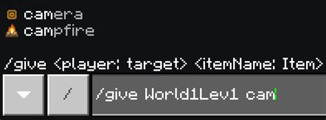 Just Found Out That You Can Obtain The Camera With Commands 1 13 0 Beta Patched This R Minecraft