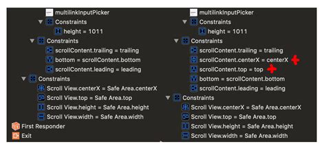 Ios Scollable Content Size Ambiguity Despite Hard Coded Width And