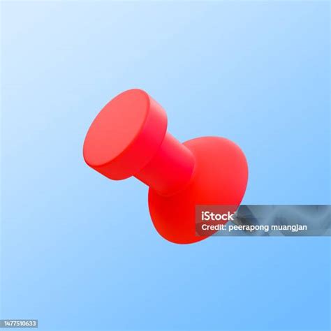 3d 최소 빨간색 핀 아이콘입니다 클리핑 패스로 위치 표시 3d 그림입니다 0명에 대한 스톡 사진 및 기타 이미지 0명 3차원 형태 검색 Istock