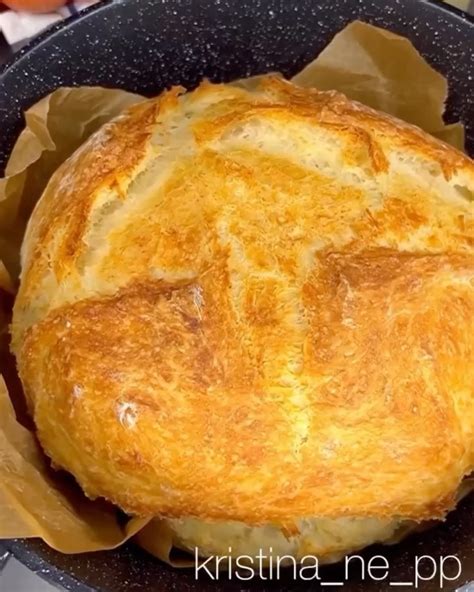 ПРАВИЛЬНОЕ ПИТАНИЕ 💚 Хлеб без замеса быстрый рецепт 🥖 Как вам
