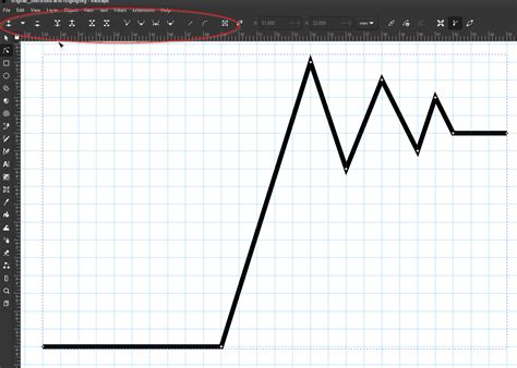 How To Draw Smooth Ringing Diminishing Sine Wave In Inkscape Graphic Design Stack Exchange