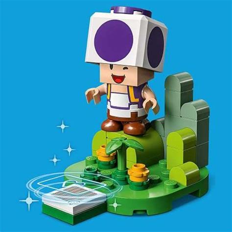 Purple Toad Super Mario Character Packs Lego Minifigures Series 5 71410