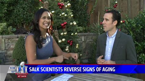 Salk Scientists Reverse Signs Of Aging Live On Fox 5 Youtube