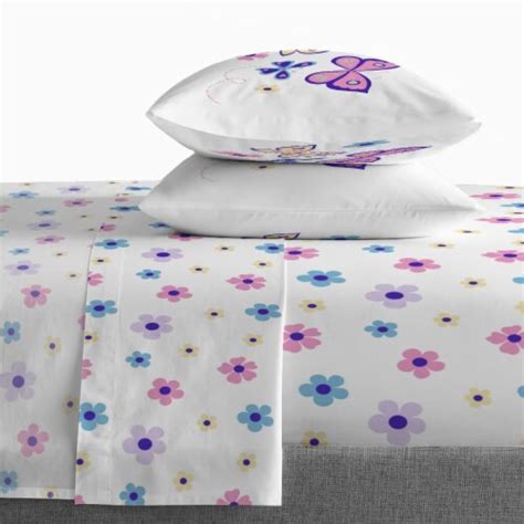 Sunny Side Up Flutter Sheet Set Full Fred Meyer
