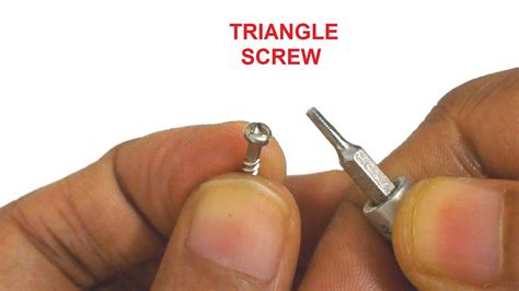 Triangle Security Screw Head Types Triangle Head Security Screws Self