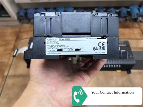 PLC HMI CP1W 40EDR OMRON