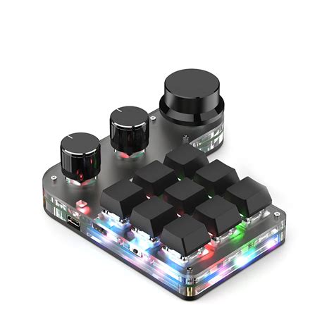 Buy Sanpyl One Handed Programmable Mechanical Keyboard Keys Knobs