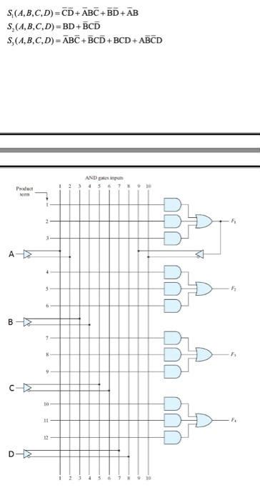 Solved 2 Design The Following Functions With The Given Pal