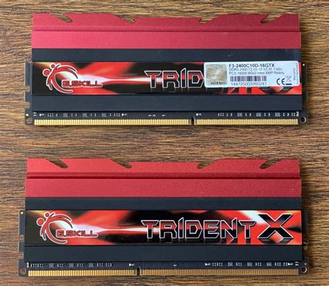 Gskill Trident X Ddr3 16gb 8gbx2 2400 Mhz
