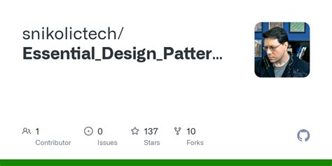 Github Snikolictechessentialdesignpatternsinc Sharpbysteven