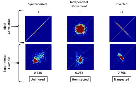 synchronization variance in 2d heatmaps and the expected output of each