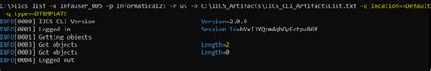Export And Import Tasks In Iics From Command Line Using Asset Management Cli Utility Thinketl