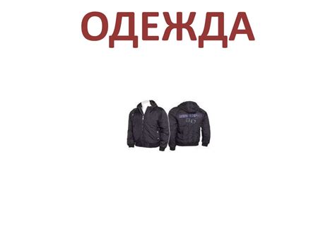 Лексической тема Одежда и обувь презентация онлайн