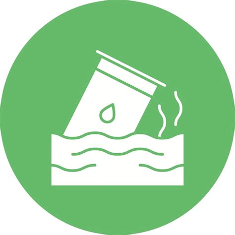 Premium Vector Toxic Waste Vector Illustration Style