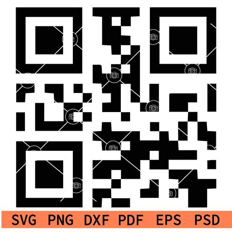 QR Code Svg Scanner Code Svg Commodity Code Svg Product Code Svg SVG Docker