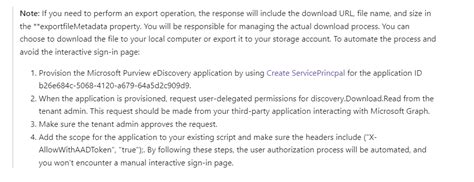 How To Automate The Process Of Export And Download Of Review Set In Microsoft Purview Using Api