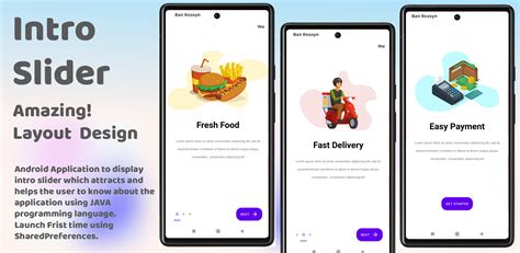 Github Gosnippets Introscreen Layout Ui Design Android Application