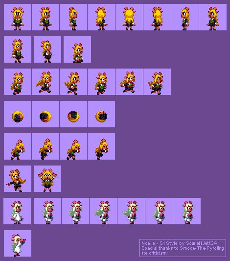 Noelle Sonic 1 Style Deltarune Customs Custom Edited The